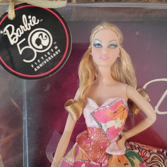 Barbie | Other | 208 Barbie 50th Anniversary Doll | Poshmark